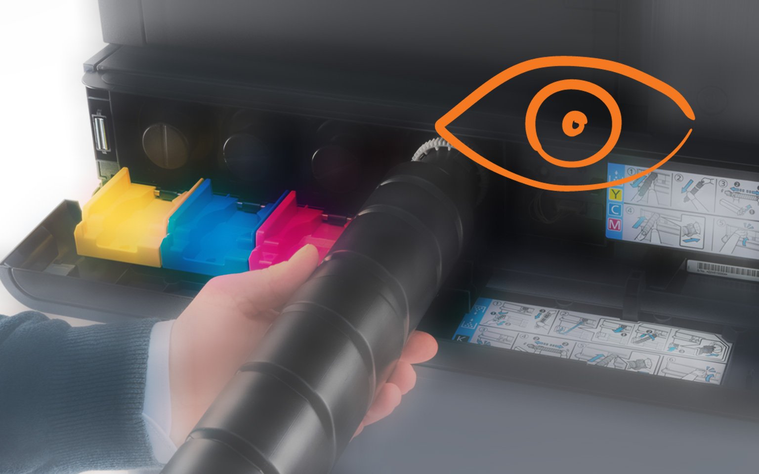 Le toner d'origine Kyocera